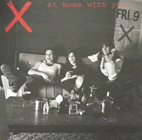 X - At Home With You LP – Round and Round